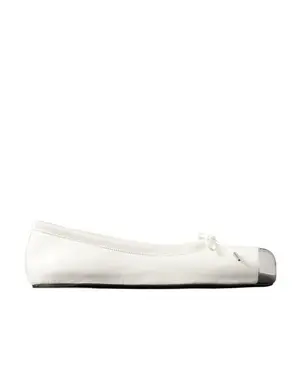 Alexander McQueen Logo Ballet Flats