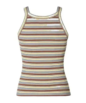 Fendi Striped Knit Top