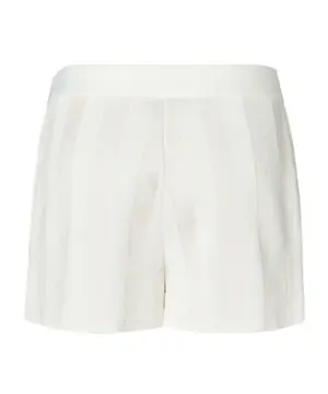 Fendi Pequin Motif Viscose Shorts