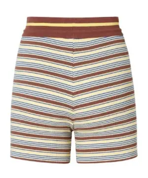 Fendi Striped Knit Shorts