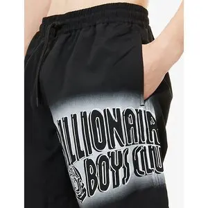 BILLIONAIRE BOYS CLUB Spray Arch Logo Swim Shorts