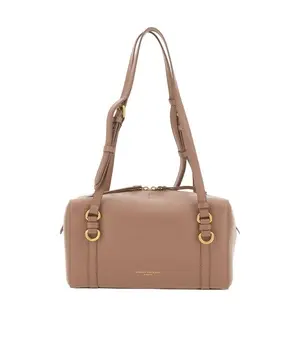 GIANNI CHIARINI Terry Zip-top Shoulder Bag - Hazelnut