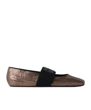 Givenchy Sliced Square Strap Ballet Flats