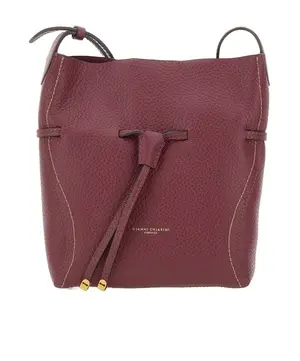 GIANNI CHIARINI Sienna Leather Shoulder Bag