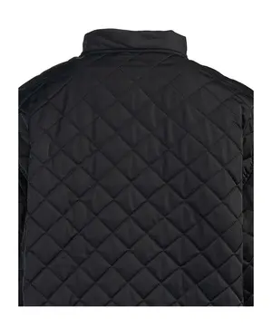 IBLUES Quilted Cotton Long Sleeve Jacket With Snap Button Placket