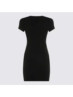 Alexander Wang Logo Jersey T-shirt Dress