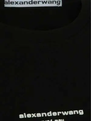 Alexander Wang Logo Jersey T-shirt Dress