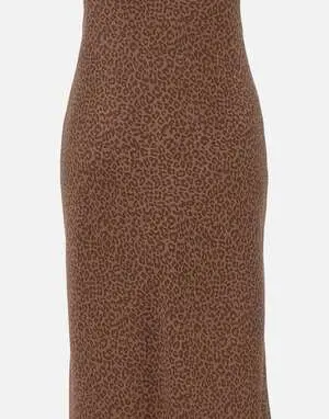 MC2 SAINT BARTH Strappy V-neck Maxi Dress With Open Back