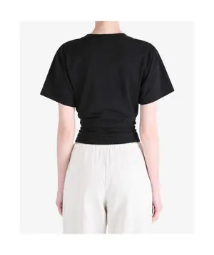 Balenciaga Vintage Holiday Cropped T-shirt