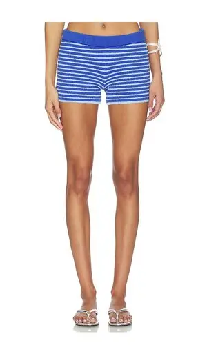 DE ROCOCO Boucle Micro Mini Shorts