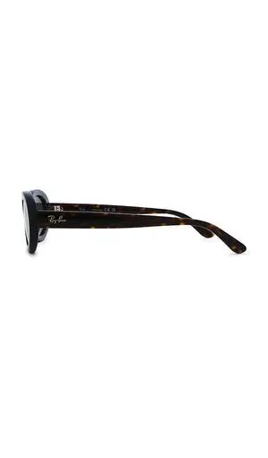 Ray-ban Oval Sunglasses - Brown