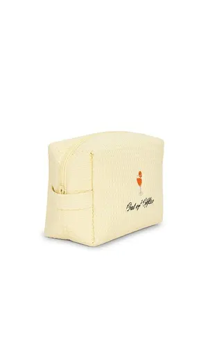 ABBODE Out Of Office Spritz Waffle Pouch - Lemon