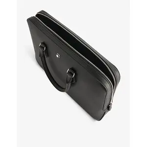 Montblanc Sartorial Leather Document Case With Detachable Shoulder Strap