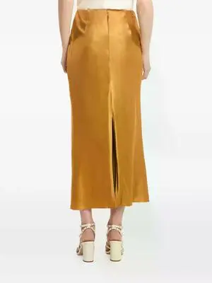 Cinq À Sept Cynthia Silk Ruffled Skirt
