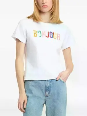 Cinq À Sept Scribble Print T-shirt
