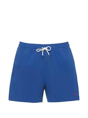 Polo Ralph Lauren Embroidered Logo Swim Shorts - Blue