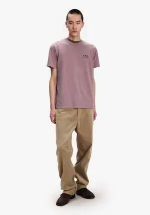 A.p.c. Gabby Logo T-shirt - Raspberry