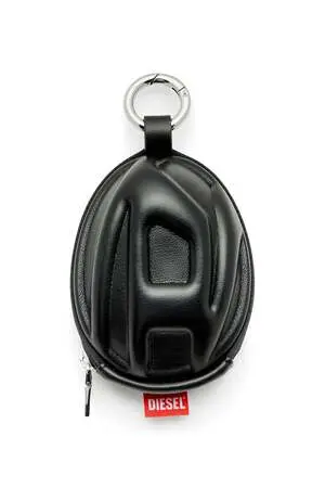DIESEL® Charm In Matte Pu With Oval D Logo - Black