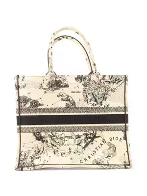 Dior Book Tote Bag - Neutrals