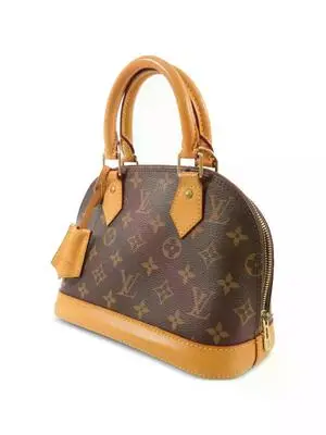 LOUIS VUITTON Bb Alma Monogram Tote Bag