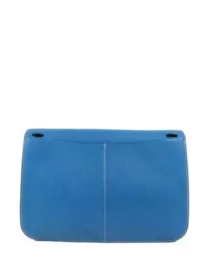 Hermès Halzan Shoulder Bag - Blue
