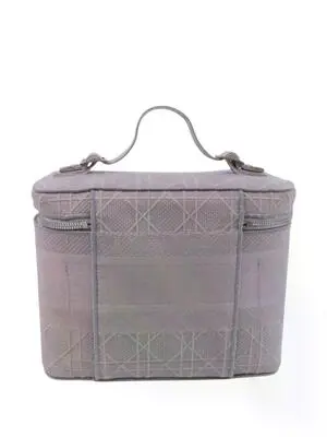 Dior Cannage Embroidered Vanity Case
