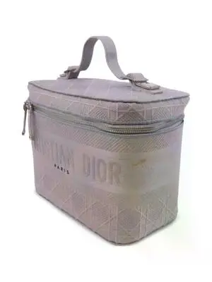 Dior Cannage Embroidered Vanity Case