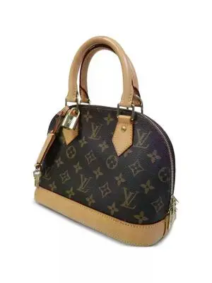 LOUIS VUITTON Alma Bb Monogram Handbag