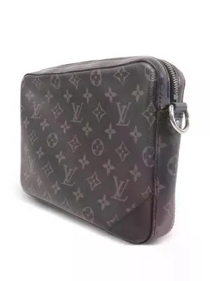 LOUIS VUITTON Trio Messenger Monogram Eclipse Bag