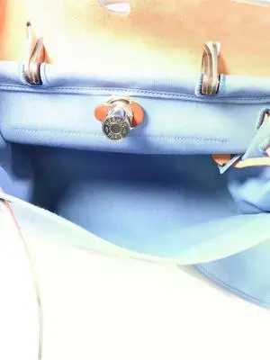 Hermès Herbag Pm Tote Bag - Blue