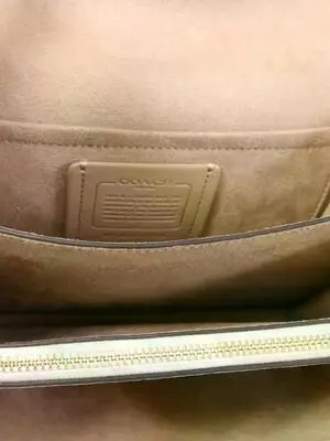 COACH VINTAGE Strawberry Print Shoulder Bag