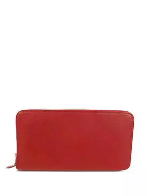 Hermès Azap Long Epsom Wallet - Red