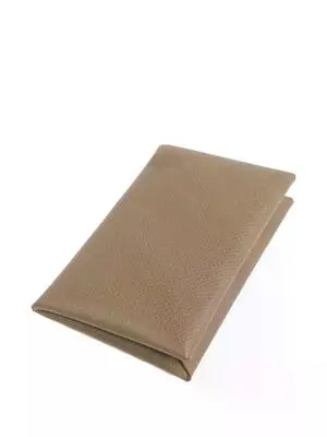 Hermès Calvi Leather Card Holder