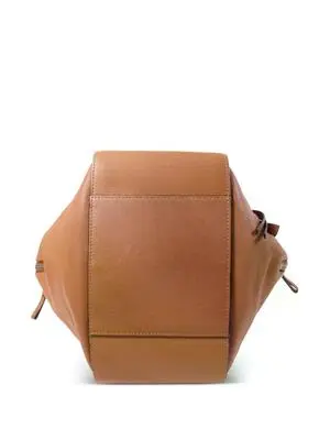 Loewe Hammock Leather Tote Bag - Neutrals