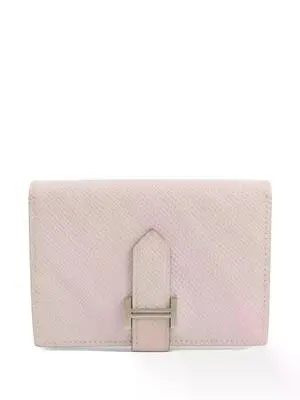 Hermès Bearn Compact Wallet - Pink