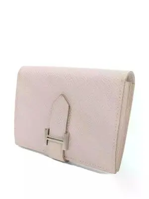 Hermès Bearn Compact Wallet - Pink