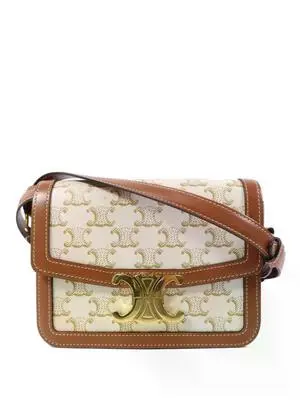 Celine Teen Triomphe Shoulder Bag - Neutrals