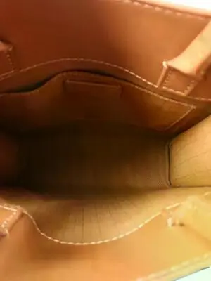 Loewe A5 Leather Tote Bag - Brown