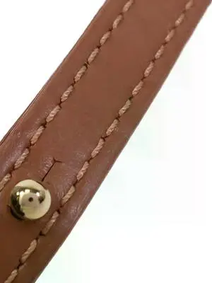 Loewe A5 Leather Tote Bag - Brown