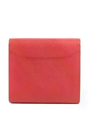 Hermès 2017 Short Constance Wallet - Red