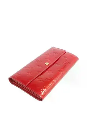 LOUIS VUITTON Monogram Vernis Portefeuille Sarah Wallet