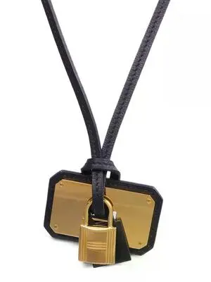 Hermès 2019 O'kelly Padlock Pendant Necklace