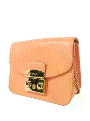 Furla Chain Shoulder Bag - Orange