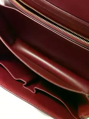 Celine Classic Box Shoulder Bag - Red