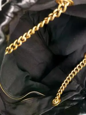 Balenciaga Crush Chain Shoulder Bag - Black