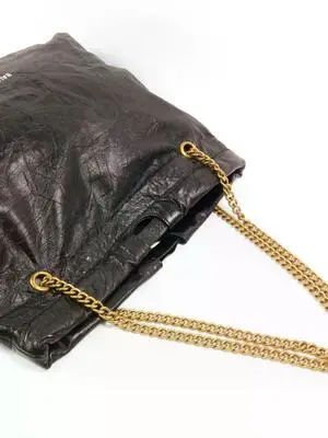 Balenciaga Crush Chain Shoulder Bag - Black