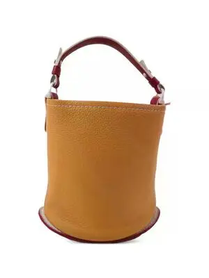 Delvaux Pin Mini Bucket Bag