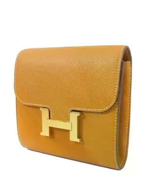 Hermès Constance Compact Wallet - Neutrals