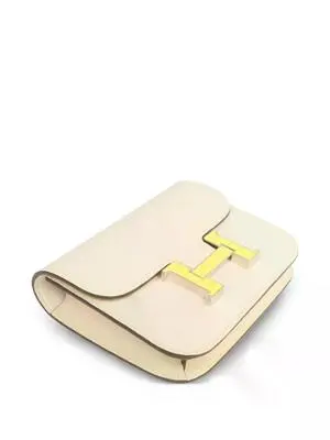 Hermès Hermès Constance Wallet In Epsom Leather Neutrals