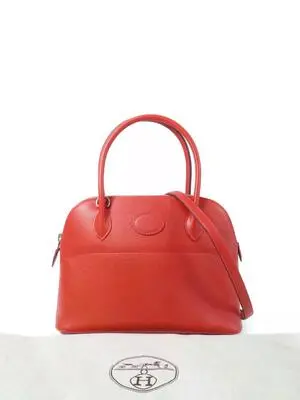 Hermès Bolide 27 Shoulder Bag - Red